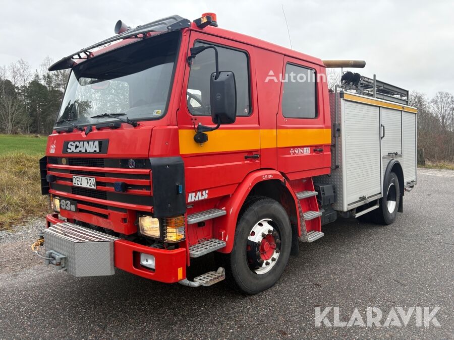 Prodaje se Scania P93ML vatrogasno vozilo na aukciji