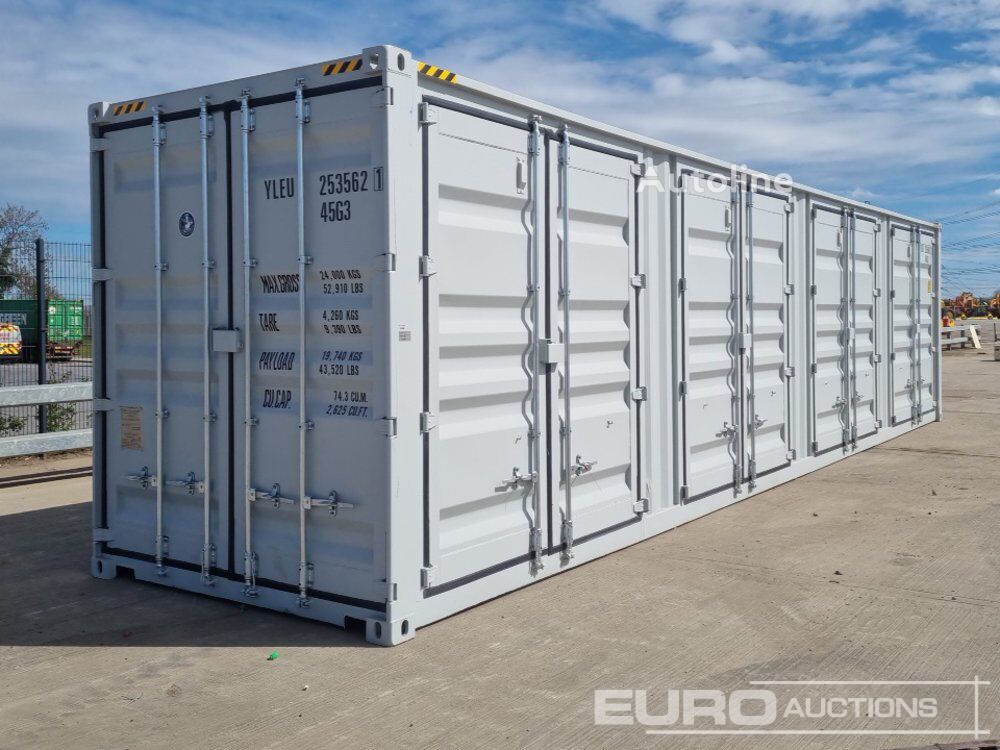 Prodaje se 40' x 8' Container, 4 Side Doors, 1 End Door (Cannot Be Rec kontejner 40 stopa na aukciji