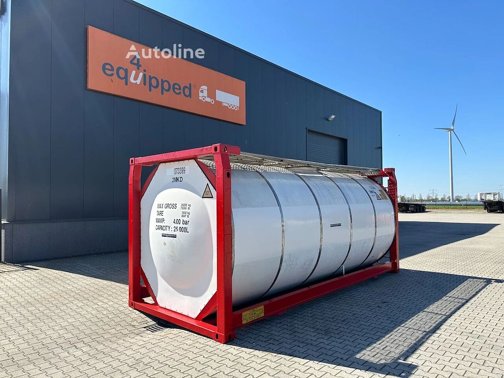 Welfit Oddy 20FT ISO Tankcontainer / 24.880L / UN-Portable T11 / 2MKD rezervoar-kontejner 20 stopa