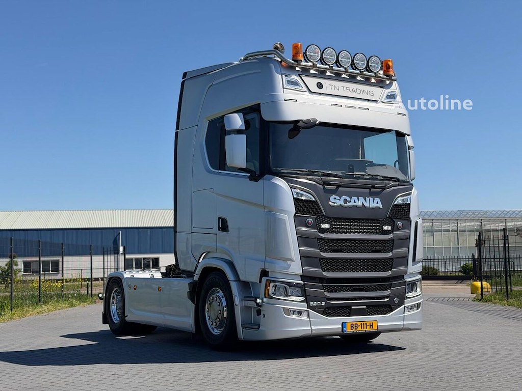 Scania S590 FULL AIR, ALCOA, LEATHER, HYDRAULICS, RETARDER, TOP. tegljač