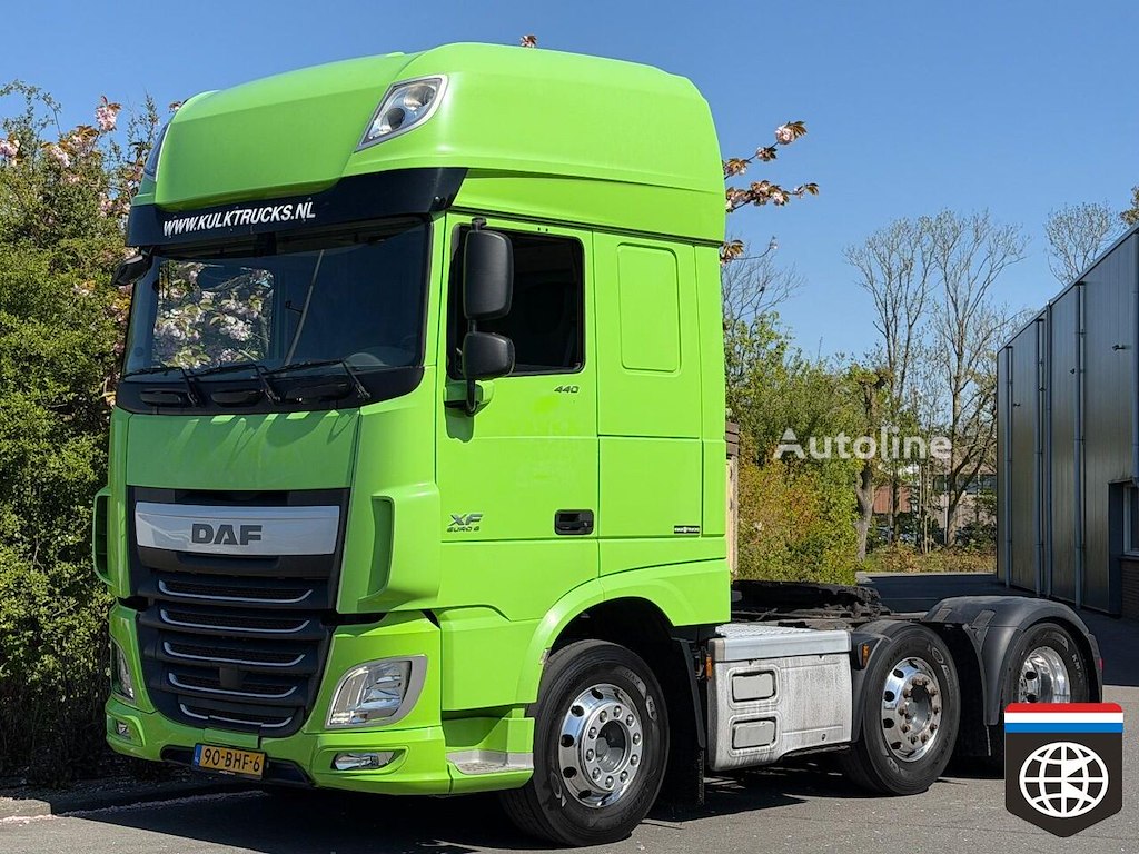 DAF XF 440 FTG 6*2/4 - NL truck - 2 available - Alcoa - good tires tegljač