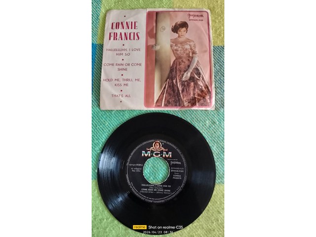 CONNIE FRANCIS - HALLELUJAH I LOVE HIM SO