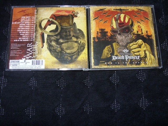 Five Finger Death Punch – War Is The Answer CD EU 2009.