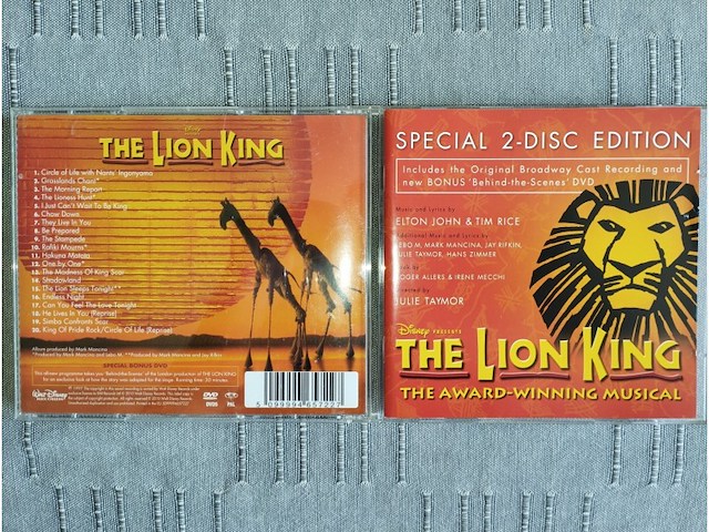 The Lion King Musical~Special CD+DVD Edition