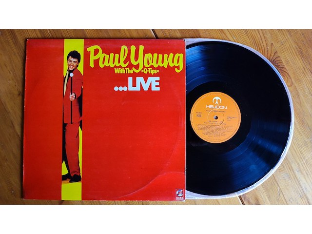 Paul Young With The >>Q-Tips<< – ...Live /vinil: 5mint