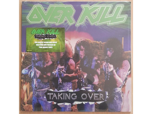 Overkill – Taking Over NOVO COLOR VINYL US