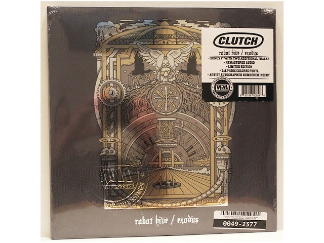 Clutch – Robot Hive Exodus Ltd 2Xlp + 7 Color vinyl