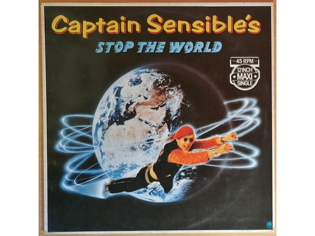 MLP CAPTAIN SENSIBLE - Stop the World (1983) EU, MINT
