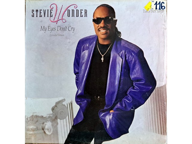 12``*: STEVIE WONDER - MY EYES DON`T CRY (USA `88) MINT