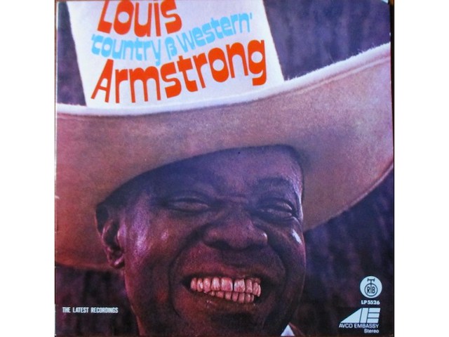 Louis Armstrong-Country &;; Blues LP (1975)