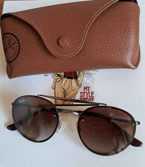 Ray-Ban Blaze round Doublebridge