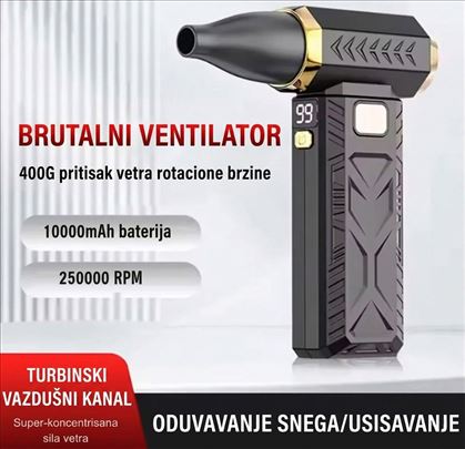 Turbo duvaljka 2 u 1