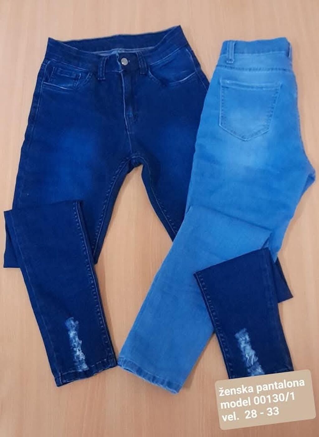Ženske pantalone – više modela i boja - Model 00130/1: uske farmerke