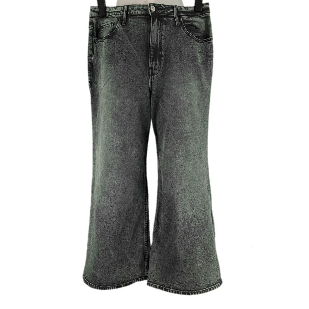 Farmerke hollister, vel. L/w32 l29, high rise wide leg marka