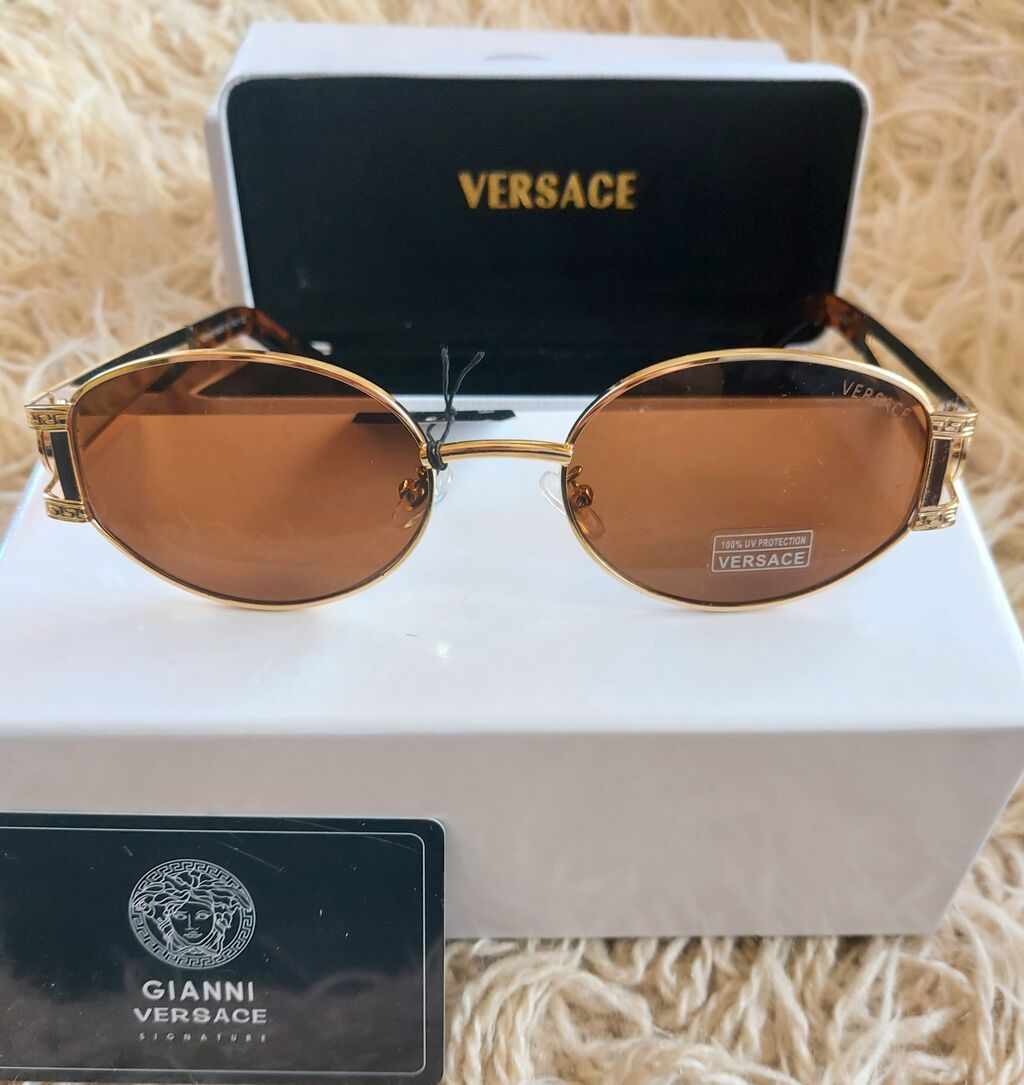 Versace sunčane naočare – Gianni Versace Signature - Model sa ovalnim