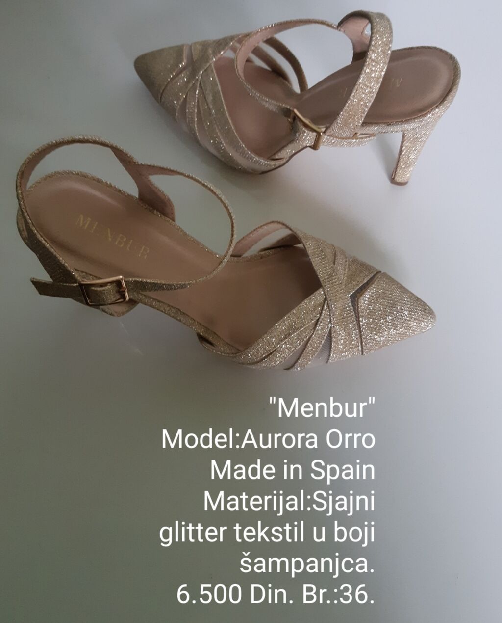 Original Menbur – model Aurora Orro - Proizvedeno u Španiji (Made in