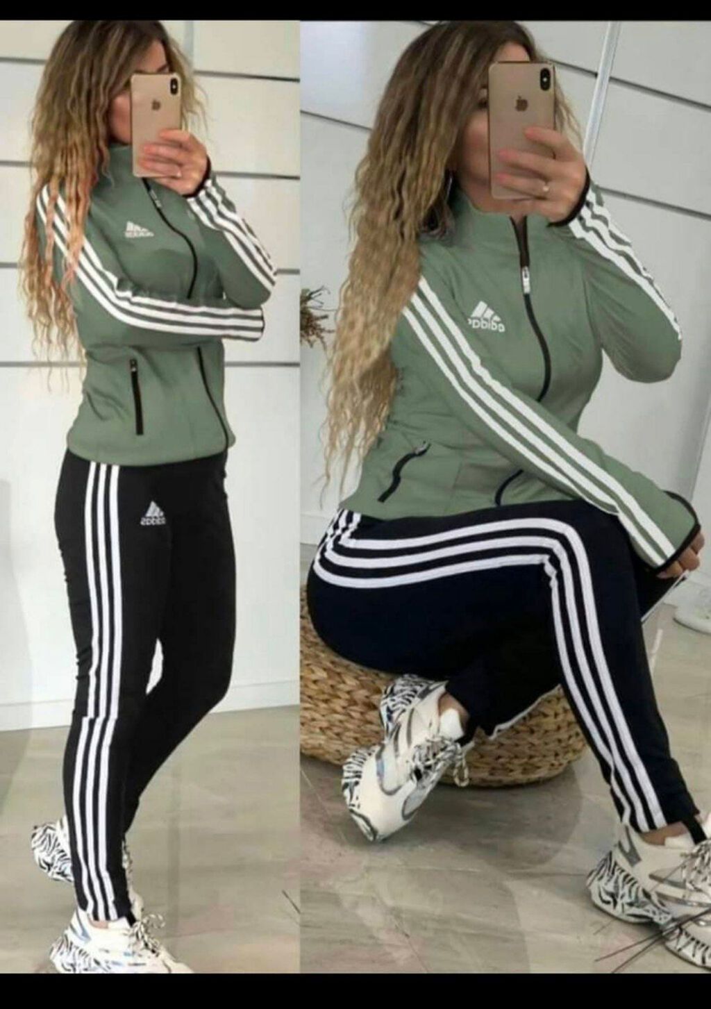 Adidas ženska trenerka NOVO Novo Veličine s m l xl 2xl 3xl fb Moja