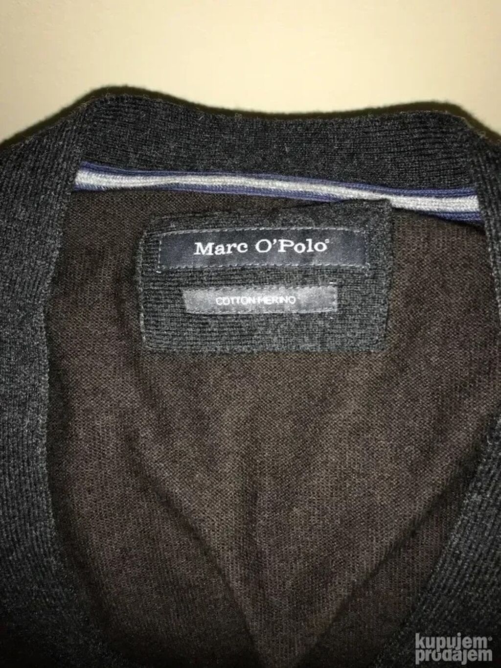Original Marc O'Polo dzemper XL KAO NOVO 70% cotton 30% merinowolle