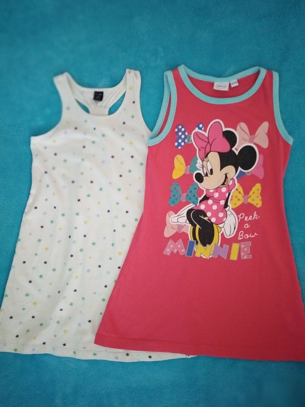 Baby GAP haljinica mint zelena vel 4-5 god Minnie MOUSE roze