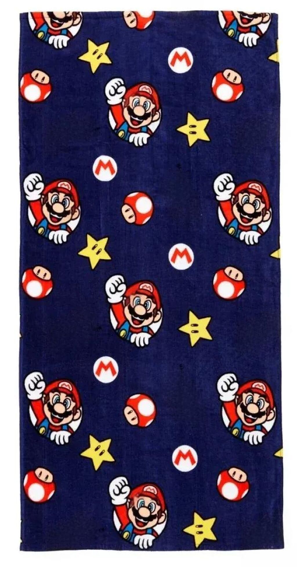 SUPER MARIO PESKIR 70X140 CM NOV ZA PLAZU ILI KUPANJE PAMUK | Cene