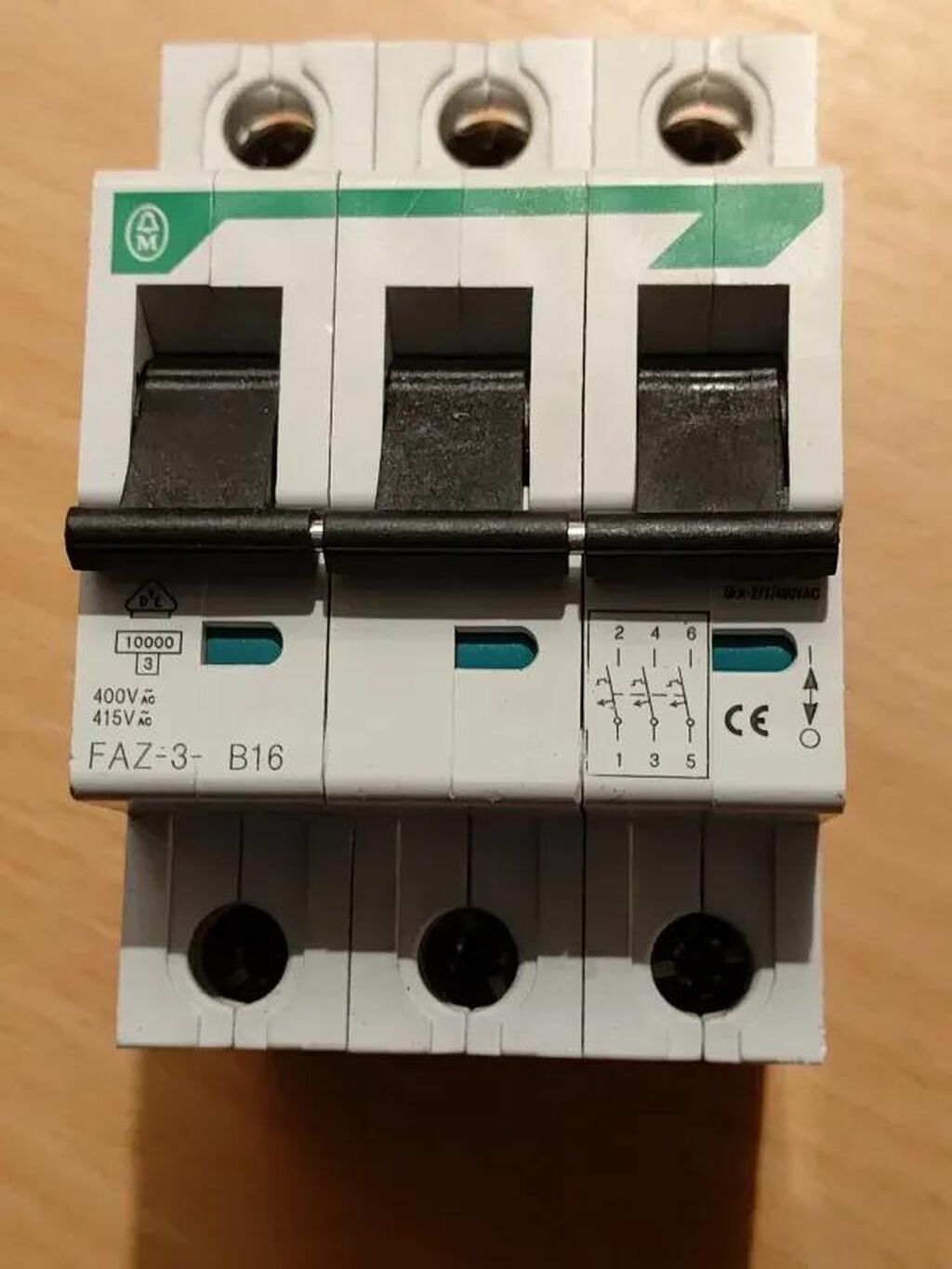 KLOCKNER-MOELLER OSIGURAČ FAZ-3-B16 3P | KLOCKNER-MELLER osigurač