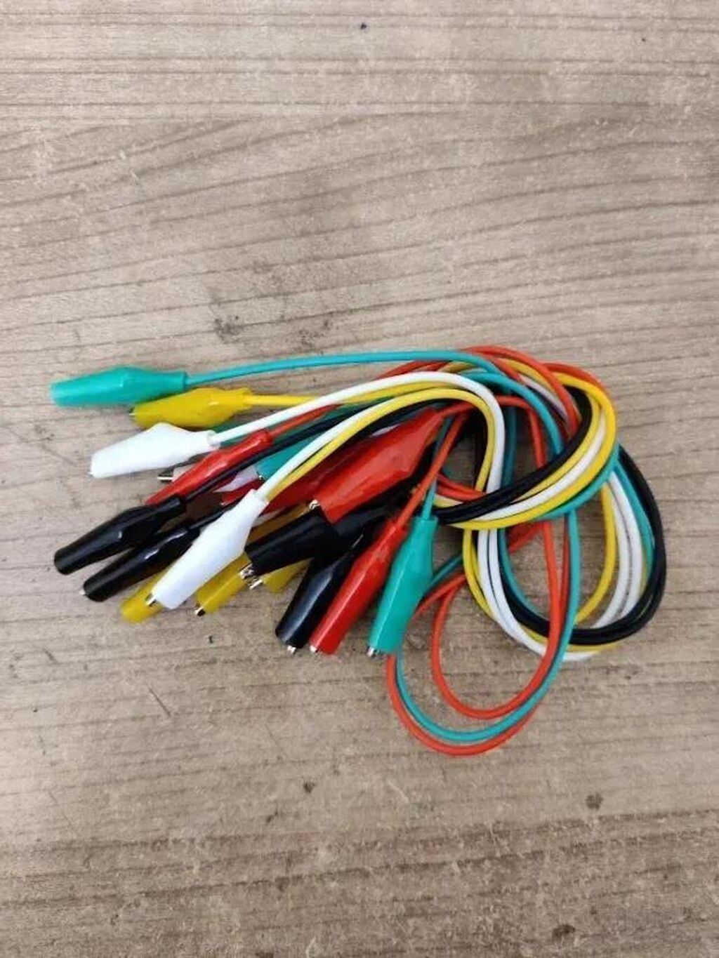 SET OD 10 DVOSTRUKIH KROKODILSKIH KONEKTORA 50CM KABEL | Ovaj set