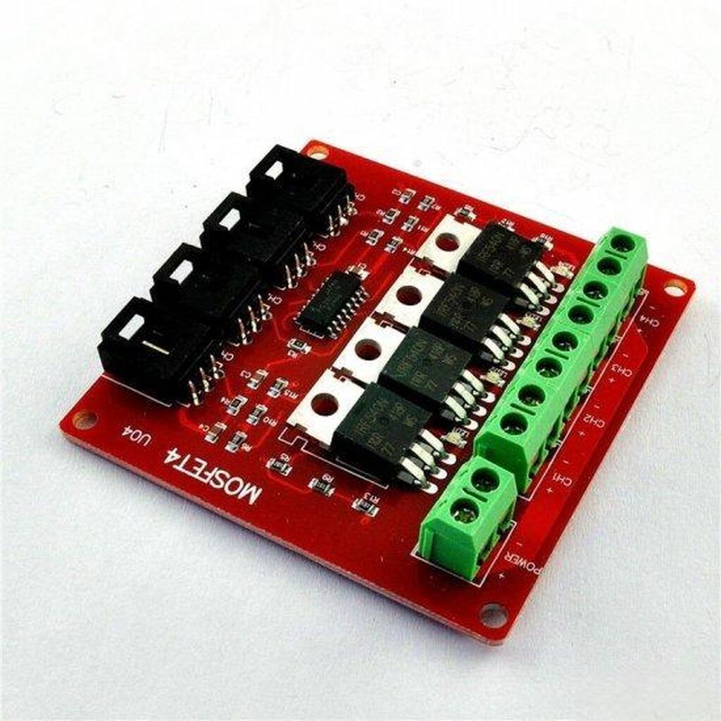 4 CHANNEL ROUTE MOSFET BUTTON IRF540 V2.0+ | Ovaj MOSFET moduj je