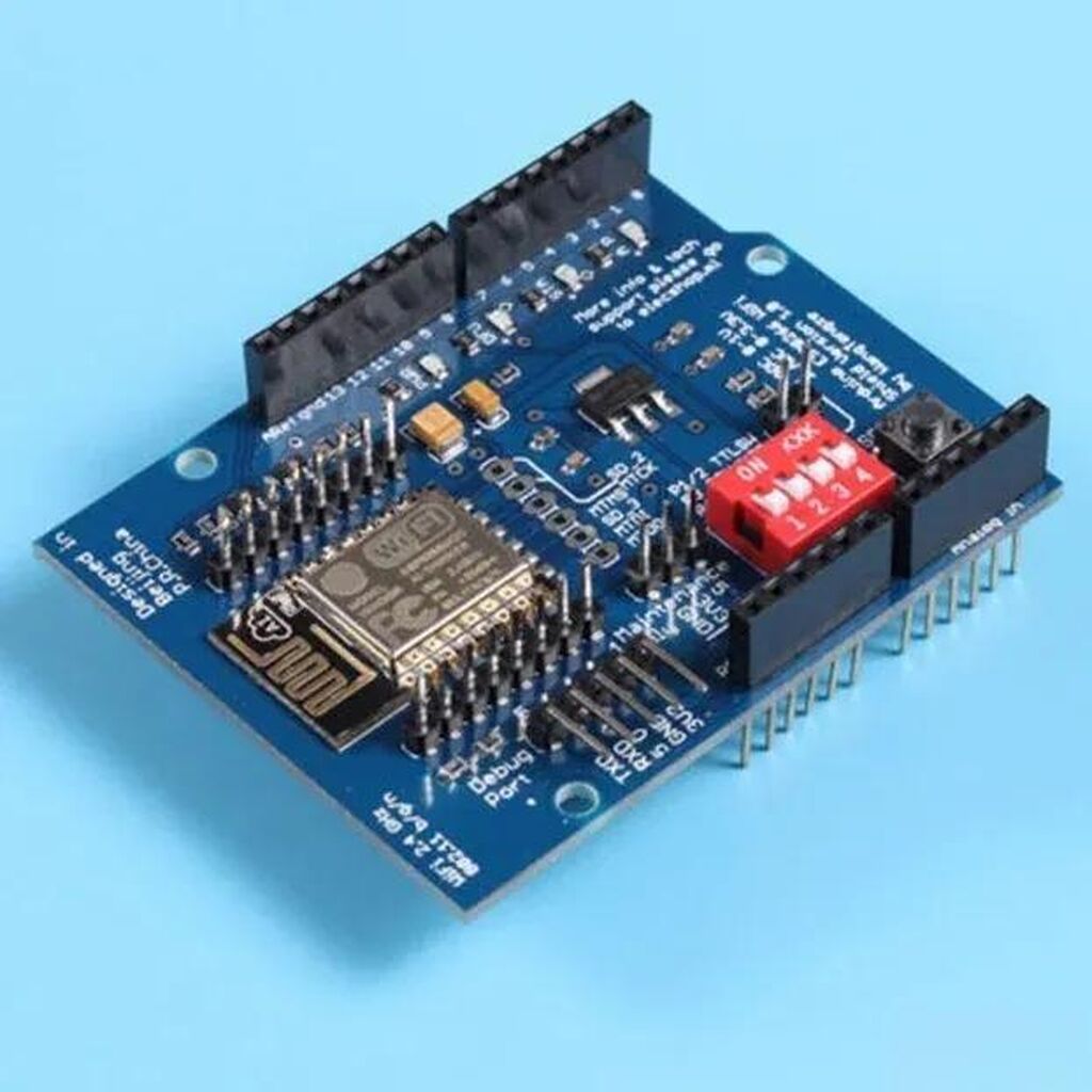 ARDUINO UNO R3 MEGA ESP8266 WIFI WIRELESS SHIELD | Ovaj shield je