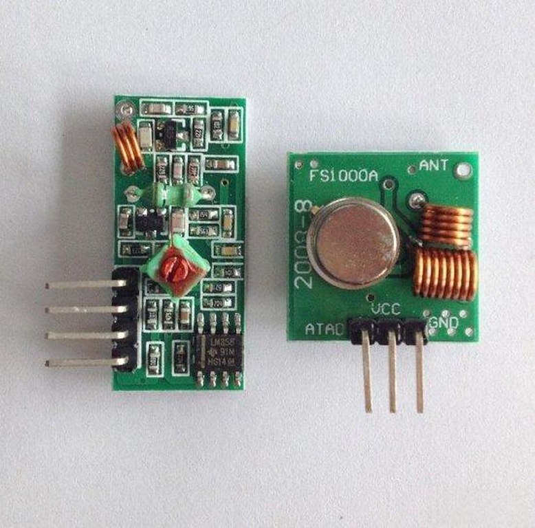 ARDUINO TRANSMITER I RISIVER ZA 315MHZ | Sastoji se iz transmitera i
