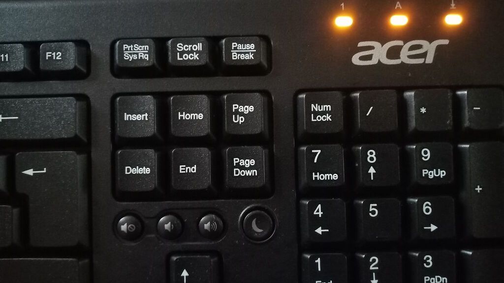 Acer PR1101V tastatura, USB žična - Puna veličina sa numeričkim delom
