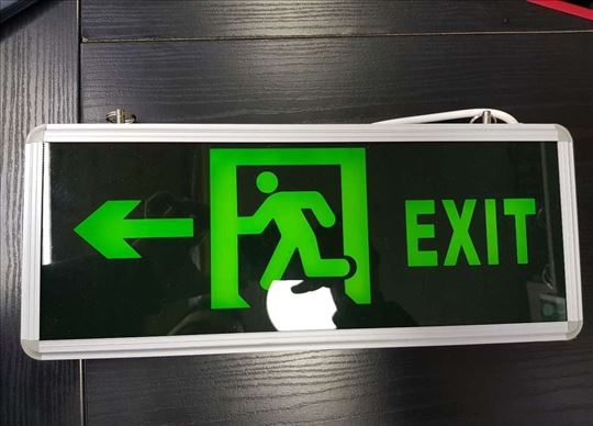 EXIT Viseći Svetleći Znak Obostrano Panik svetlo
