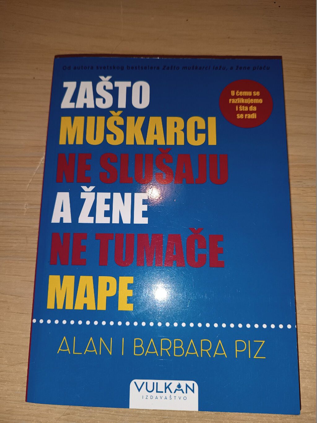 Knjiga Alan i Barbara Piz - Zasto muskarci ne slusaju a zene ne tumace