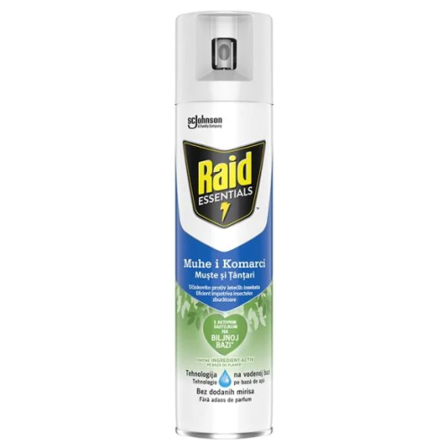 Raid Essentials sprej za leteće insekte 400ml