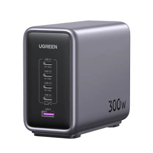UGREEN Nexode 300W 5-Port PD GaN Fast Charger EU CD333
