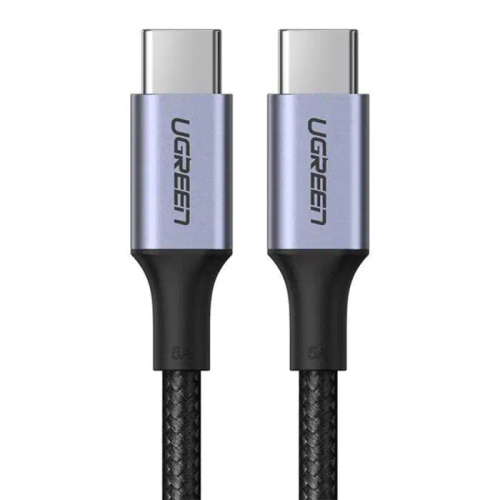 UGREEN USB-C to USB-C PD Fast Charging Cable 5A Max Black 1m 70427