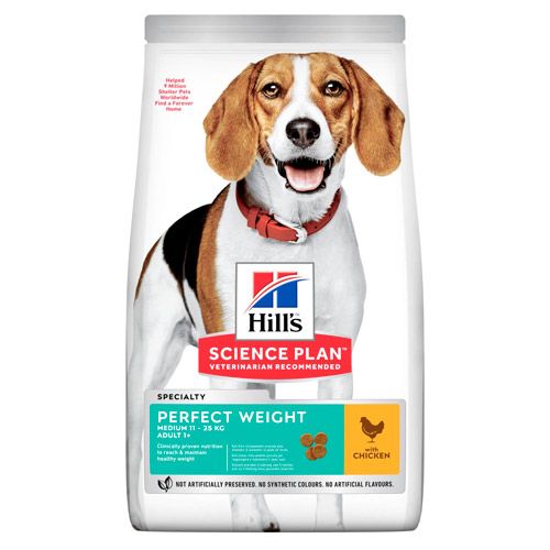 Hills Science Plan Adult Medium Perfect Weight Piletina 2 kg