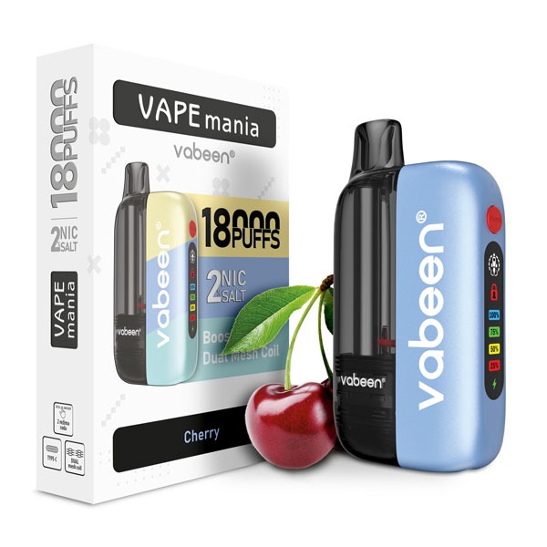 VAPE MANIA 18000 PUFFS Cherry 20mg