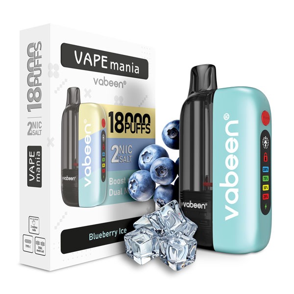 VAPE MANIA 18000 PUFFS Blueberry Ice 20mg