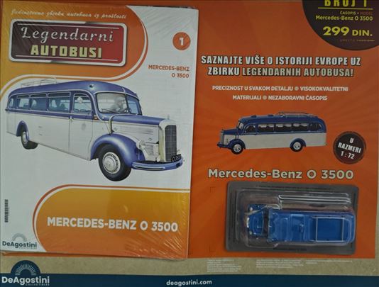 Legendarni Autobusi Broj 1- Mercedes Benz