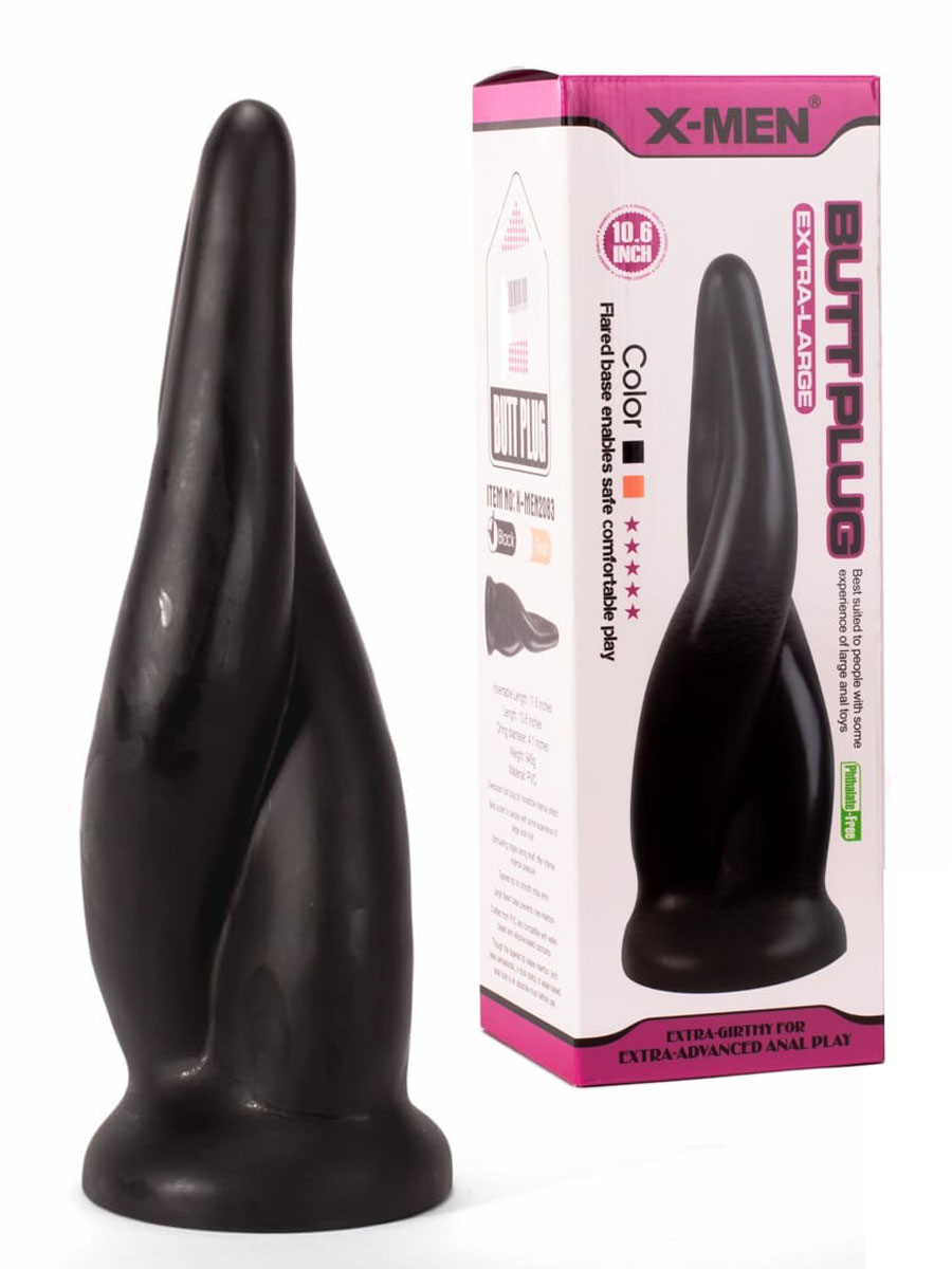 10.6″ Uvijeni Butt Plug