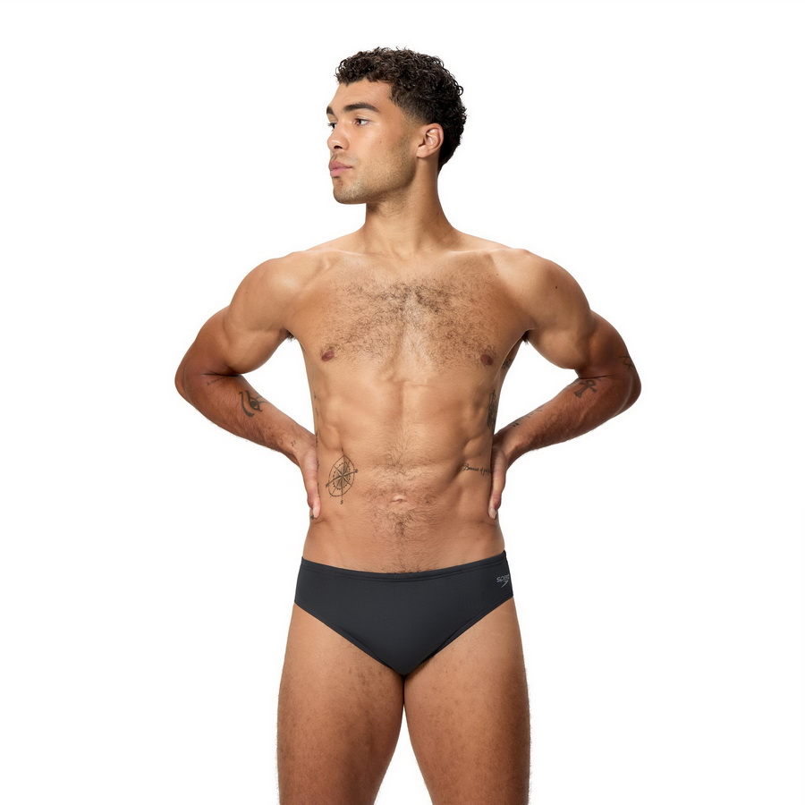 Speedo Hyper Boom Brief Black Grey