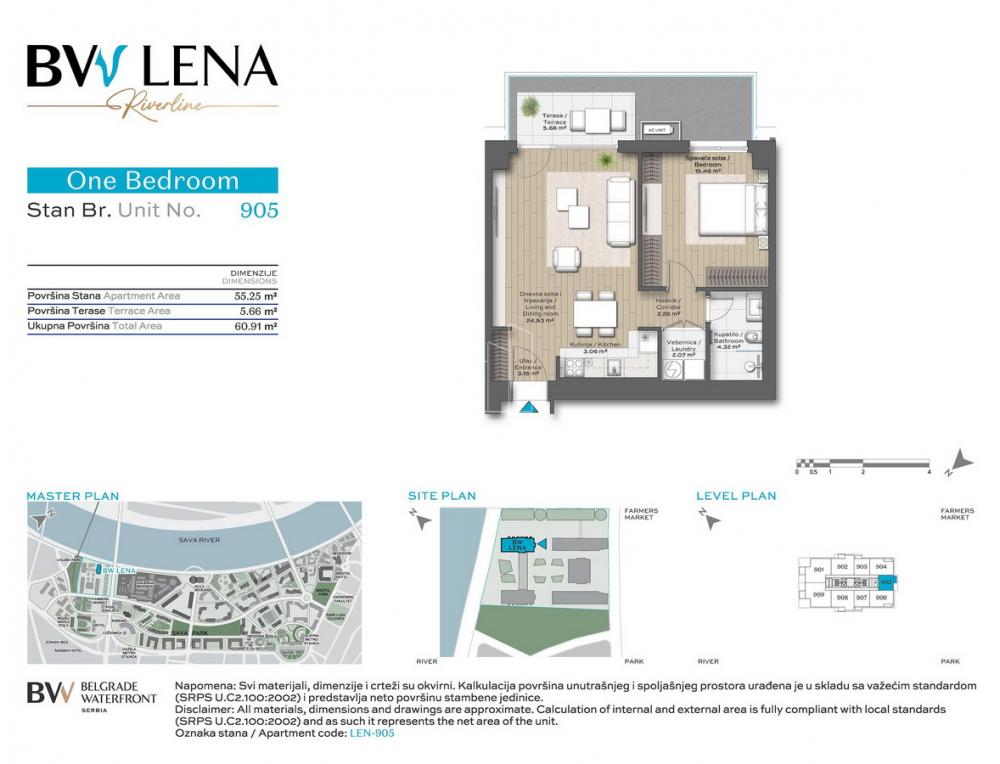 BW Lena, pogled na park ID#4514
341.888 €