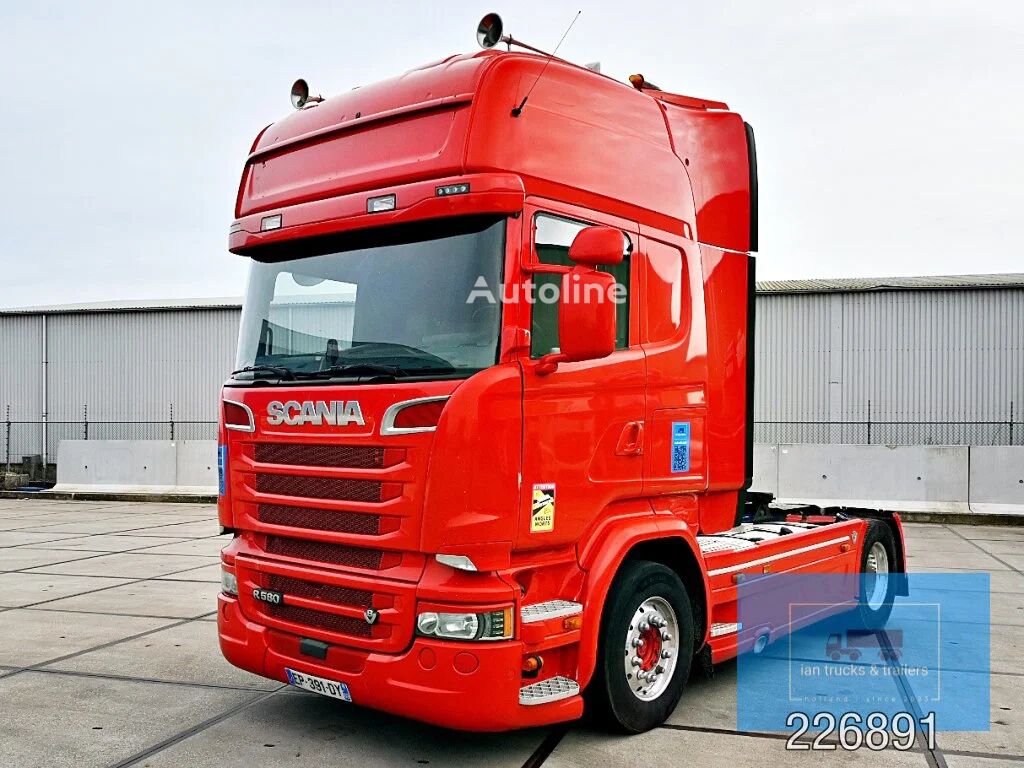 Scania R580 V8 4X2 TOPLINE RETARDER EURO 6 2017 tegljač