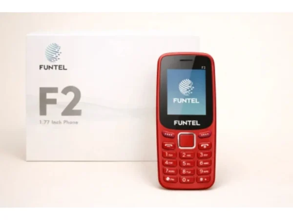 Funtel F2 telefon crveni