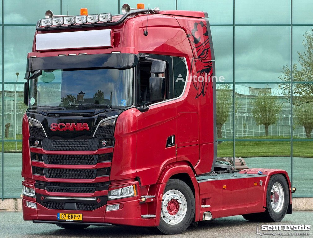 Scania S650 V8 NGS King Full Options Full AIR Super Condition NL Truck tegljač