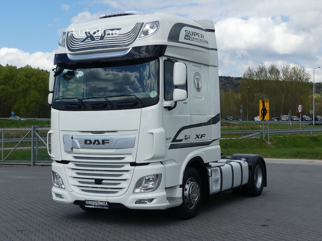 DAF XF 106.480 / KLIMATYZACJA POSTOJOWA / EURO 6 / STANDARD / tegljač