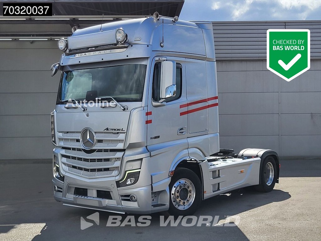 Mercedes-Benz Actros 1963 Actros 4X2 GigaSpace Retarder Full-Air 2xTanks Alcoa tegljač