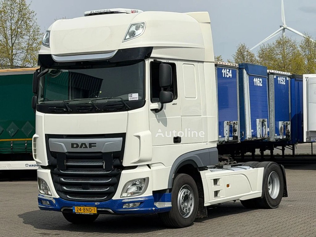 DAF XF 480 SSC Intarder 2 Tank Full Spoiler Smart Tacho Apk! tegljač