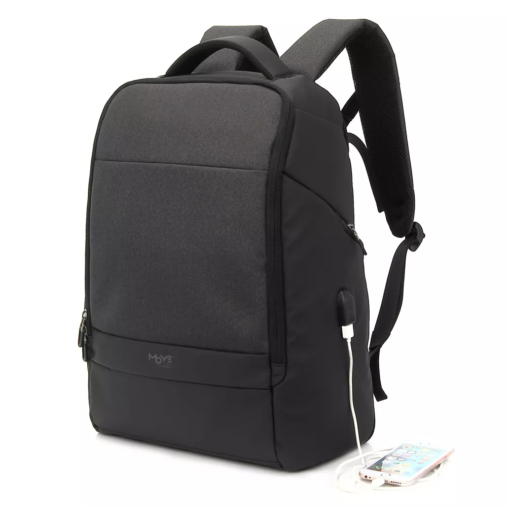Trailblazer 15.6" Backpack Black O2