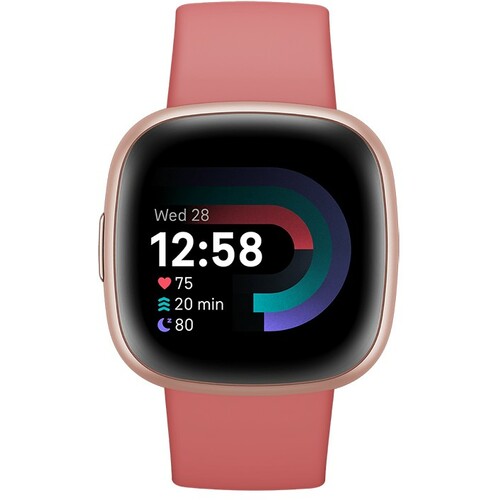 FITBIT Smart Watch Versa 4 Pink Sand / Copper Rose
